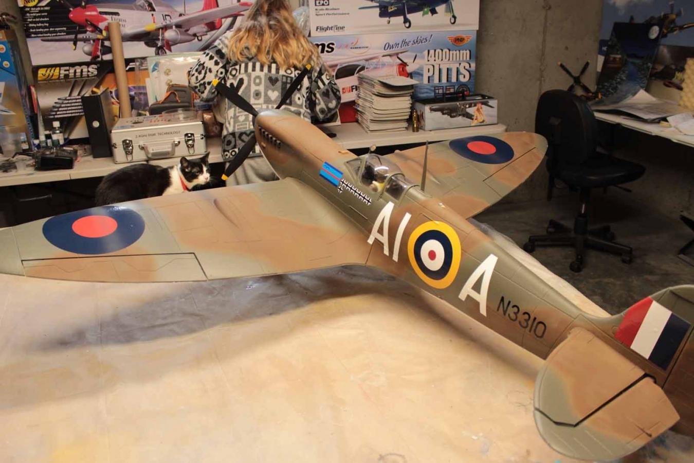 Official FlightLine RC 1600mm Spitfire Mk. IX Thread - Hobby Squawk RC ...
