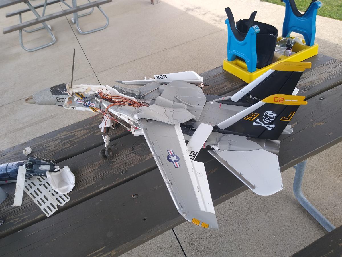 Official Freewing 64mm F-14 Tomcat Twin 64mm EDF Jet Thread - Hobby ...